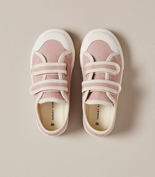 Kids Junior Double Strap Sneakers | Target Australia