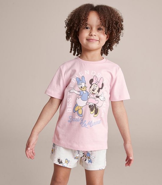 Disney Minnie Mouse Cotton Pyjama Set | Target Australia