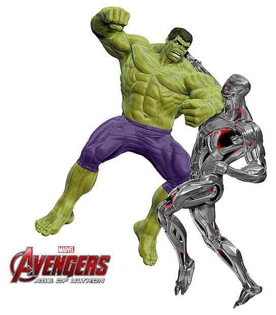 Hallmark's MARVEL Avengers: Age of Ultron The Hulk vs. Ultron Ornament ...