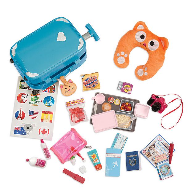 Our Generation Well Traveled Luggage Set Target Australia