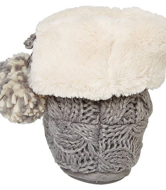 Stockholm Knitted Slipper Boots | Target Australia