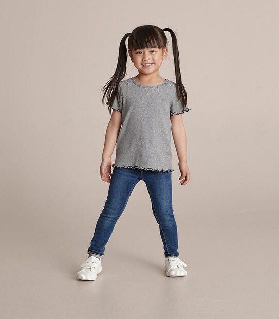 SE246568_05 SS RIB TEE NAVY BLUE STRIPE | Target Australia