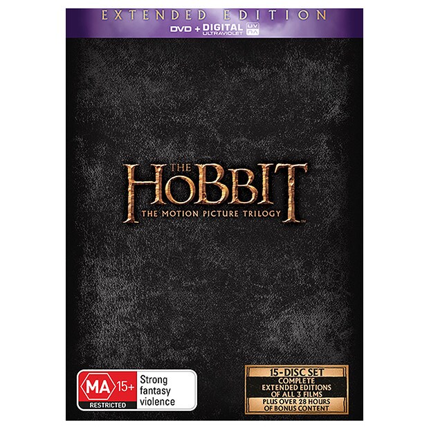 The Hobbit: The Motion Picture Trilogy - DVD | Target Australia