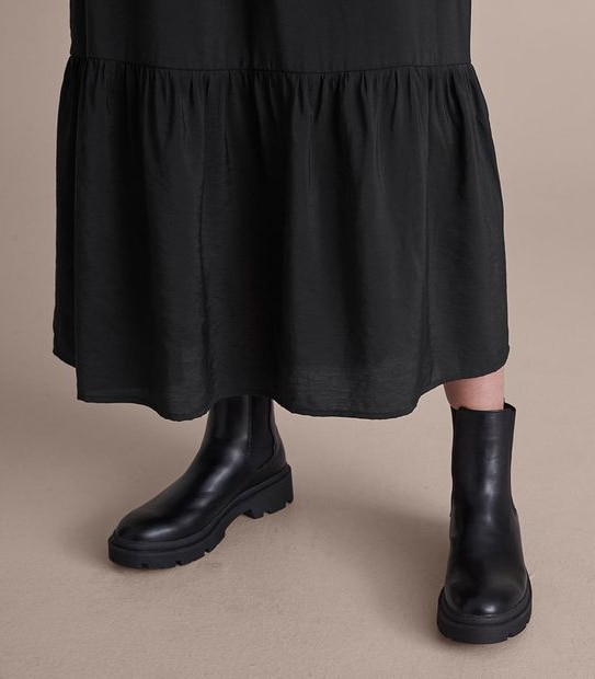 Lily Loves Puff Sleeve Midi Dress Target Australia