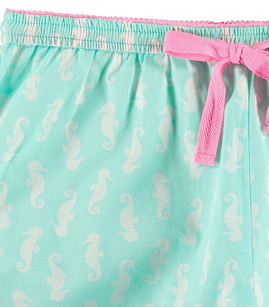 Girls' Sleep Shorts - Seahorse | Target Australia
