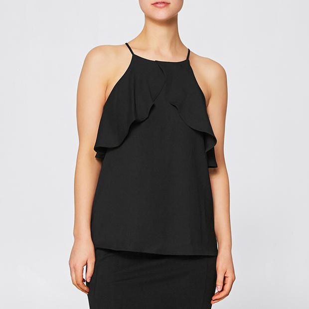 Ruffle Halter Top | Target Australia