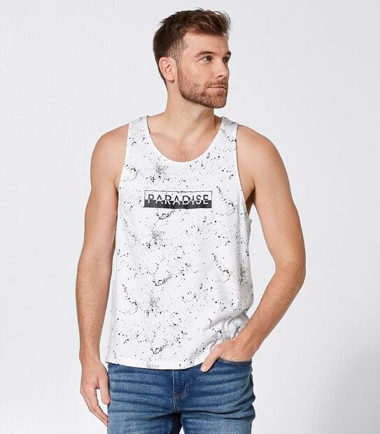 Paradise Print Muscle Tank | Target Australia