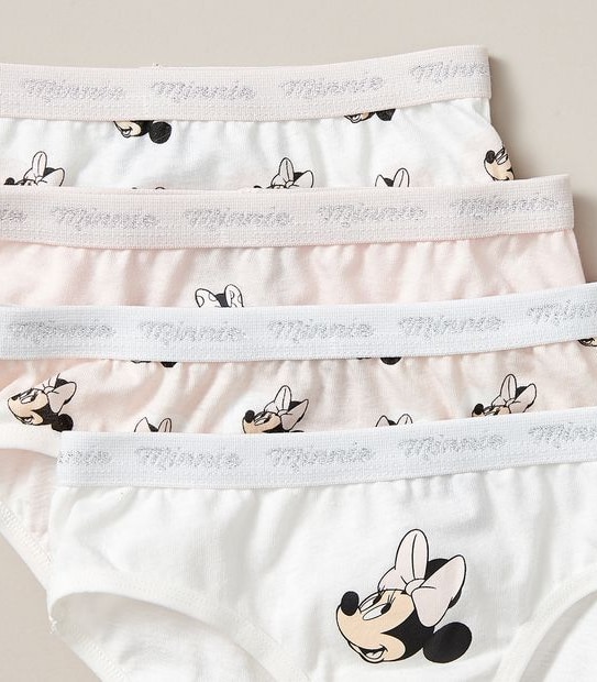 4 Pack Disney Minnie Mouse Briefs | Target Australia