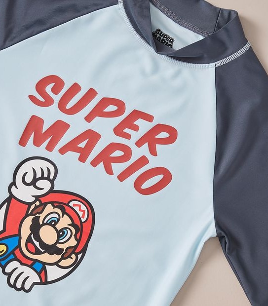 Super Mario Swim Rash Vest | Target Australia