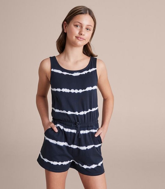 Tie Dye Playsuit Target Australia