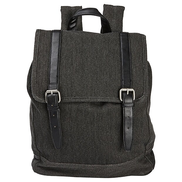Overland Canvas Backpack - Black | Target Australia