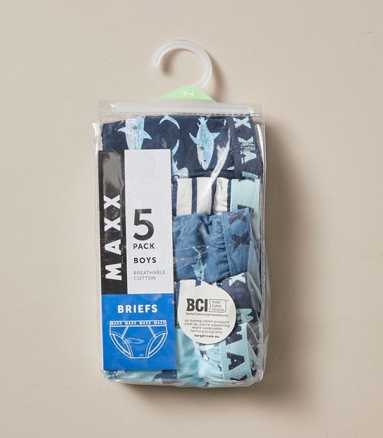 5 Pack Maxx Briefs | Target Australia