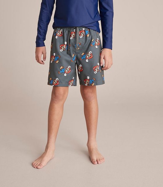 Super Mario Swim Boardshorts | Target Australia