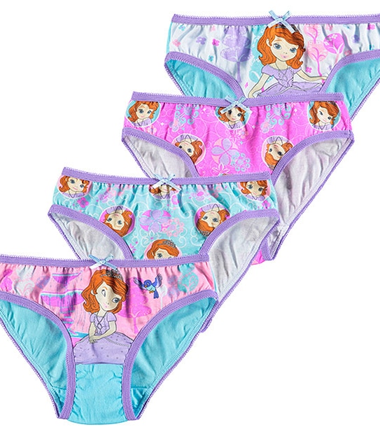 4 Pack Briefs Sofia The First Target Australia