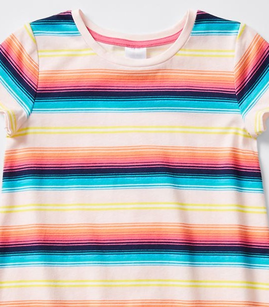 Short Sleeve Stripe T-Shirt Dress | Target Australia