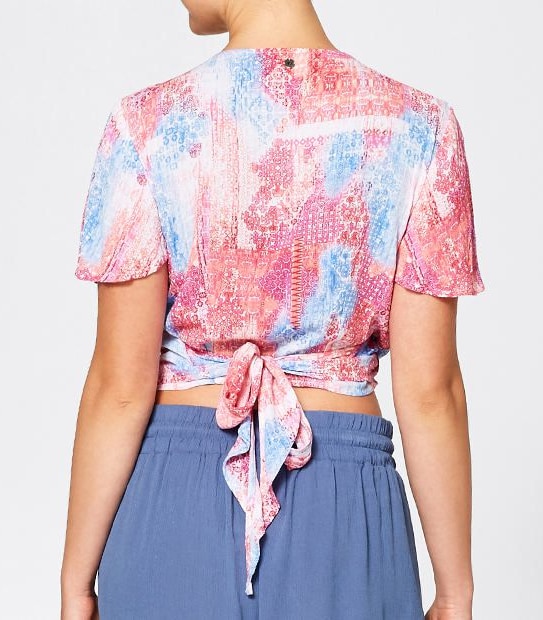 Piping Hot Wrap Top | Target Australia