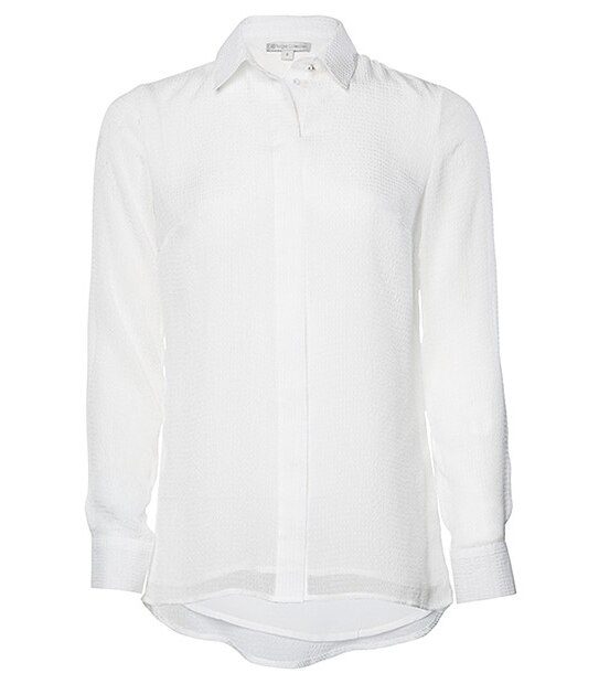 Dobby Textured Shirt - White | Target Australia