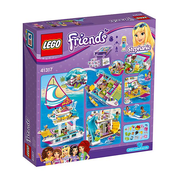 LEGO® Friends Sunshine Catamaran 41317 | Target Australia