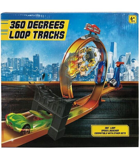 360 Degrees Loop Tracks With Vehicle Assorted | Target Australia