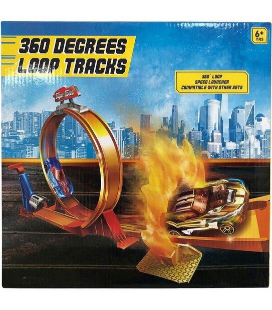360 Degrees Loop Tracks With Vehicle Assorted | Target Australia