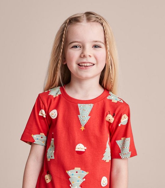 Kids Family Matching Christmas Tree Cotton Pyjama Set | Target Australia