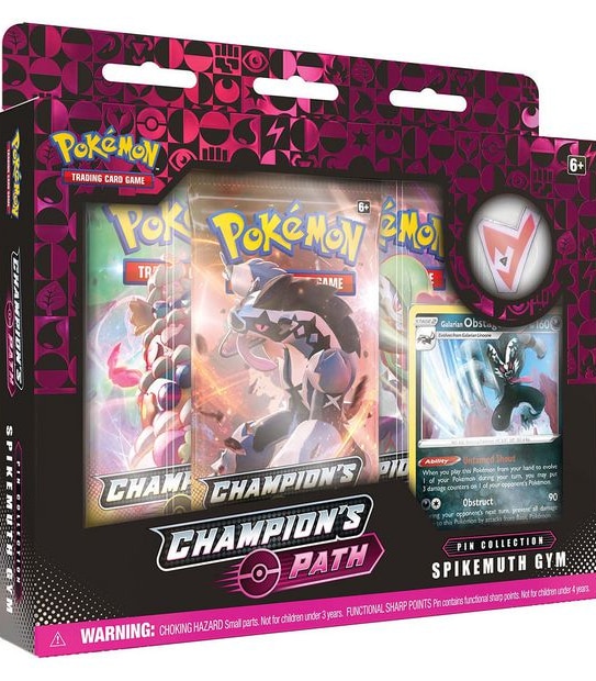 Pokémon TCG: Champion’s Path Pin Collection Box - Assorted* | Target ...