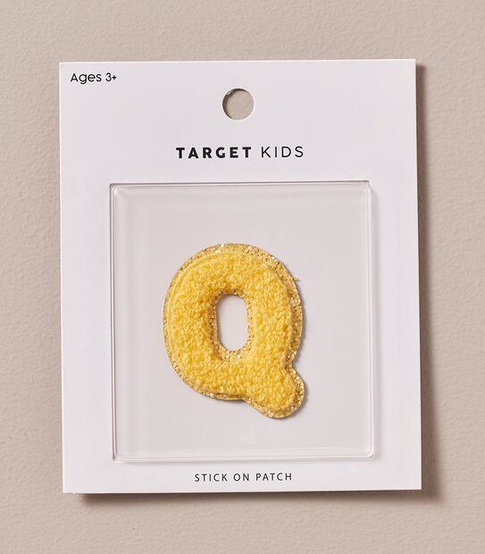 Stick on Patch - Letter | Target Australia