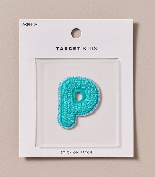 Stick on Patch - Letter | Target Australia