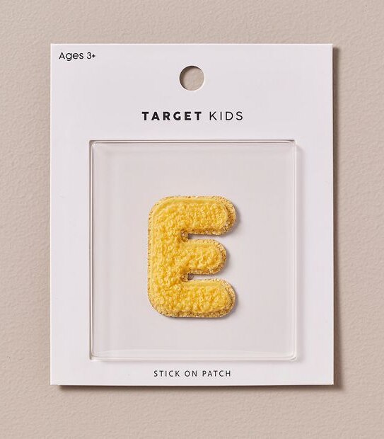 Stick on Patch - Letter | Target Australia