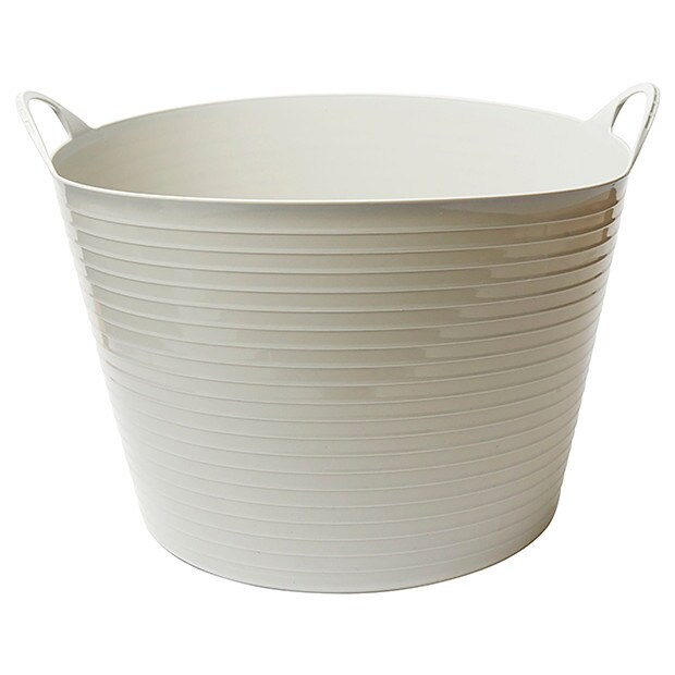 42 Litre Flexi-Tub - Light Grey | Target Australia