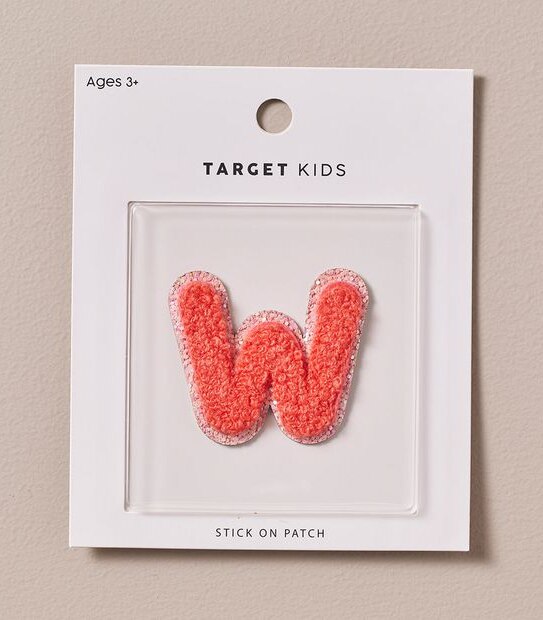 Stick on Patch - Letter | Target Australia