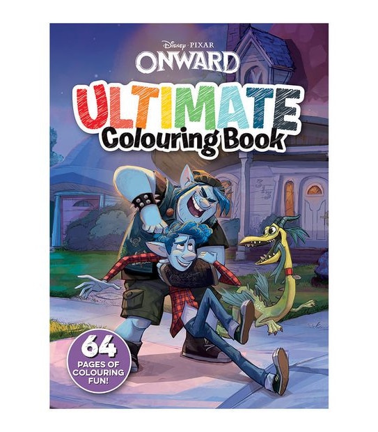 Disney Pixar: Onward Ultimate Colouring Book (Disney-Pixar) | Target ...