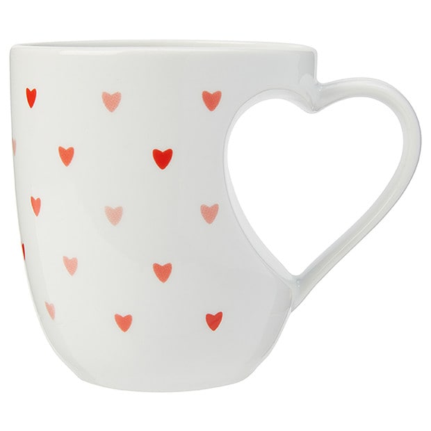 Heart Handle Fancy Mug | Target Australia