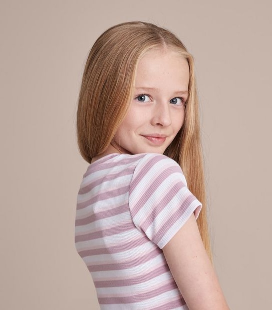 Striped Rib Dress | Target Australia