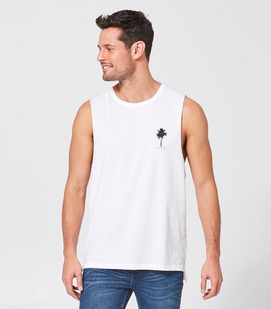 Miami Print Muscle Tank | Target Australia