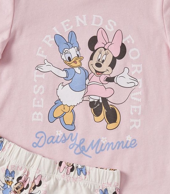 Disney Minnie Mouse Cotton Pyjama Set | Target Australia