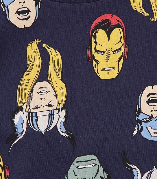 Marvel Superhero Cotton Pyjama Set | Target Australia