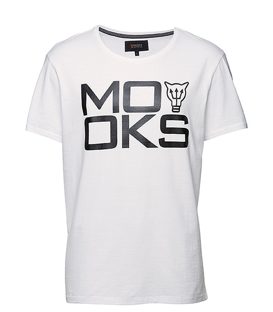 Men's MOOKS Staple Short Sleeve T-Shirt - White | Target Australia