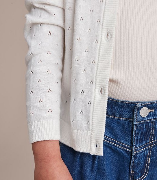 Pointelle Cardigan | Target Australia