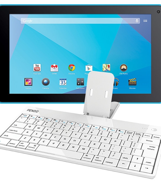 Pendo Pad 8GB 7" Blue + Pendo Keyboard Bundle - Blue + White | Target ...