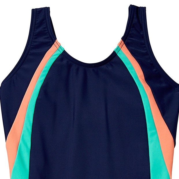 Girls' One Piece Panel Bathers | Target Australia