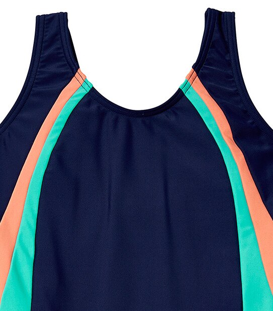 Girls' One Piece Panel Bathers | Target Australia