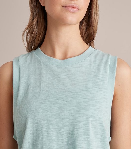 Active Slub Crop Muscle Tank Top | Target Australia
