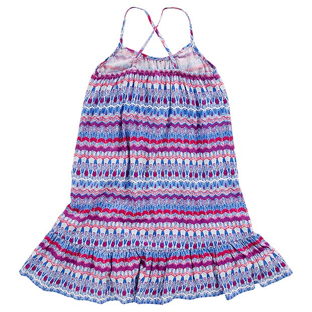 Aztec Print Ruffle Hem Dress | Target Australia