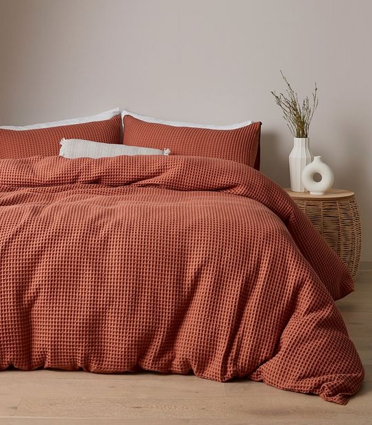 Warner Textured Quilt Cover Set | Target Australia