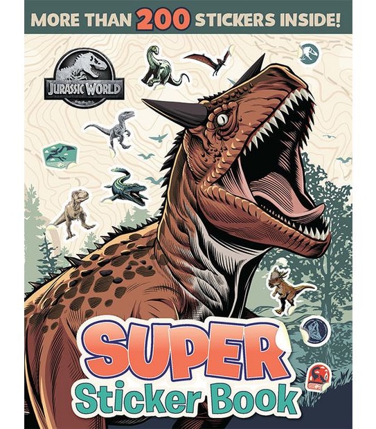 Jurassic World: Super Sticker Book | Target Australia