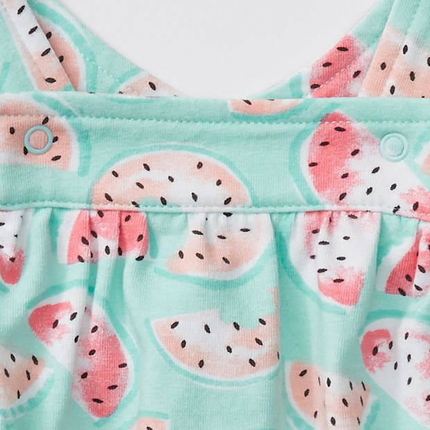Baby Print Sunsuit - Aqua Watermelon | Target Australia