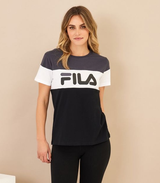 Fila Brea Spliced T-Shirt | Target Australia