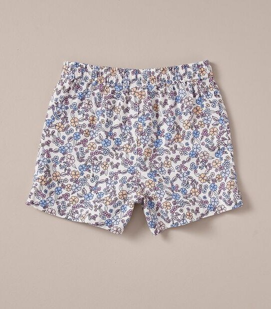 Linen Blend Floral Shorts | Target Australia