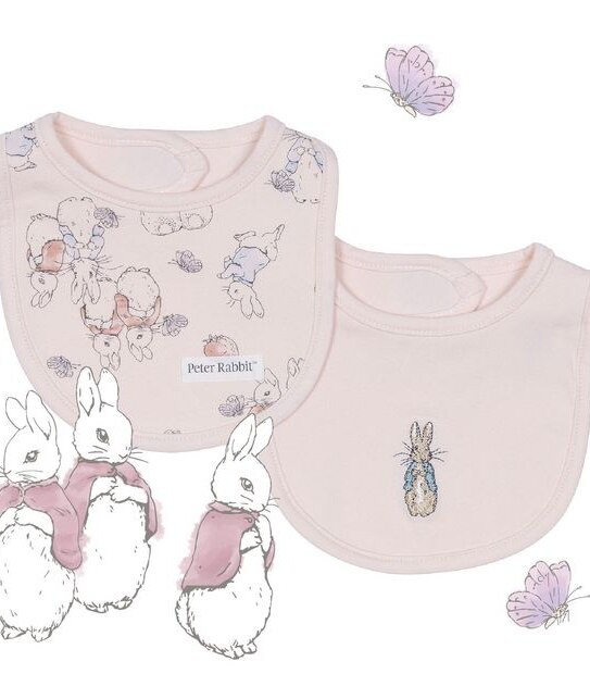 2 Pack Peter Rabbit Bibs | Target Australia